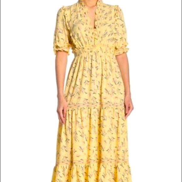 Max Studio | Dresses | Prairie Core Maxi Dress | Poshmark